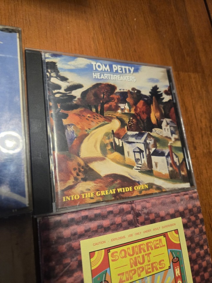 Rock and Country Lot of CDs Tom Petty John Denver Bob Dylan Squirrel ...