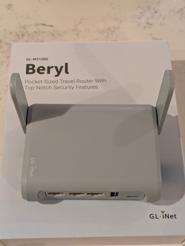 Gl.iNet Beryl GL-MT1300 Dual-band Wi-Fi Travel Router Mint condition | eBay