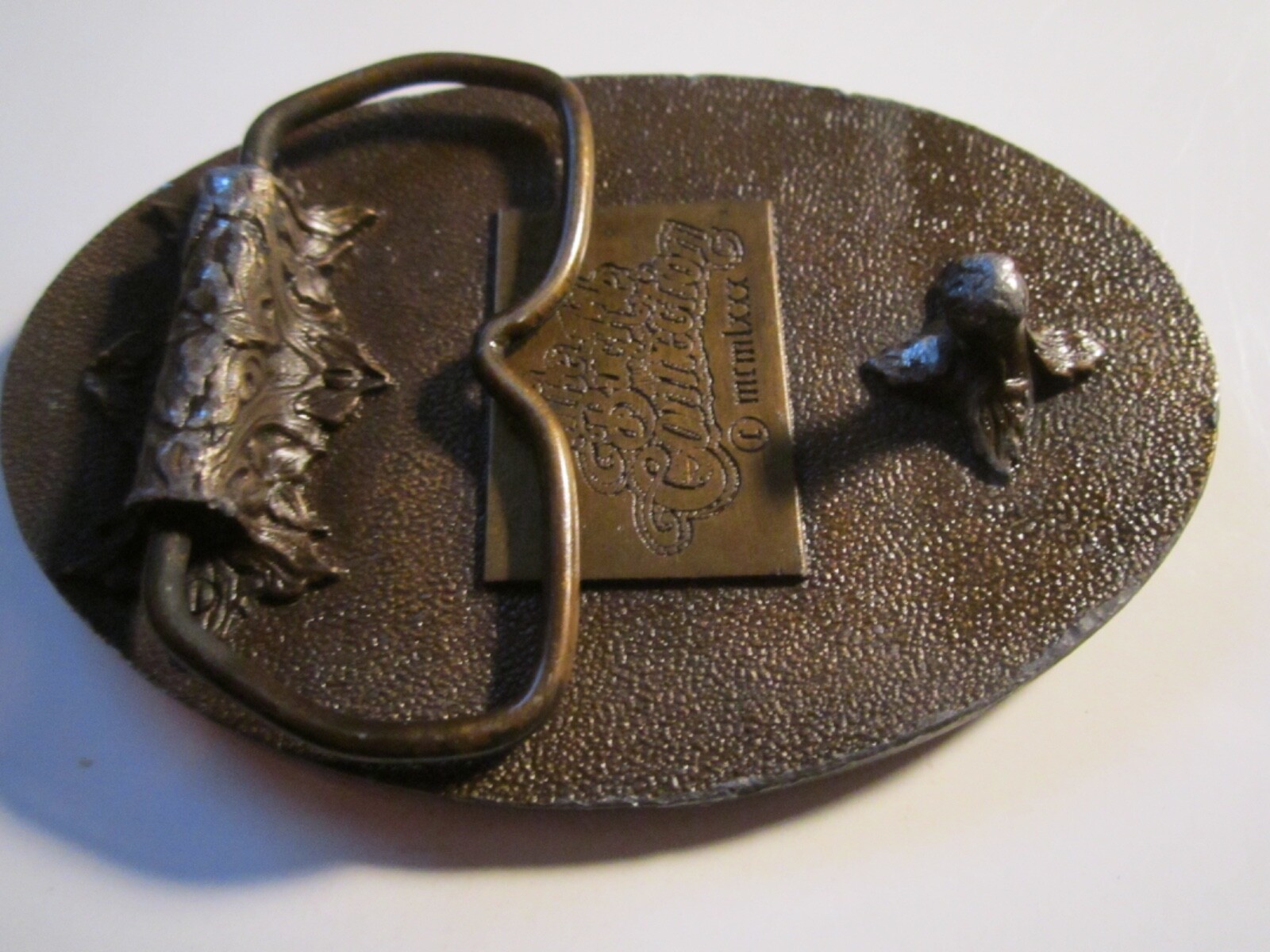 1980 WSHO AM-800 RADIO STATION BELT BUCKLE - HEAVY - … - Gem