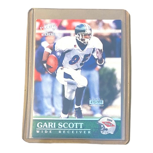 2000 Pacific Draft Picks Serial /999 Gari Scott #440 Rookie RC Michigan ...