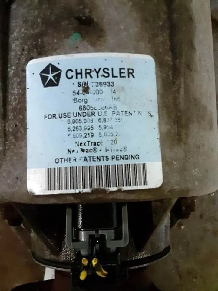 2009-2019 Dodge Journey Rear Axle Differential Carrier Assembly | eBay