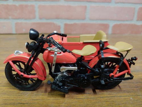 Harley-Davidson Mandarin Red 1933 Motorcycle Sidecar Bank 99199-93V COA ...