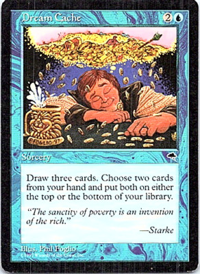 Dream Cache Magic The Gathering Tempest Light Play | eBay