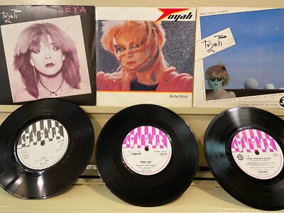 TOYAH (Lot 3) Rebel Run/ IEYA 45rpm & Picture Sleeve N/M | eBay
