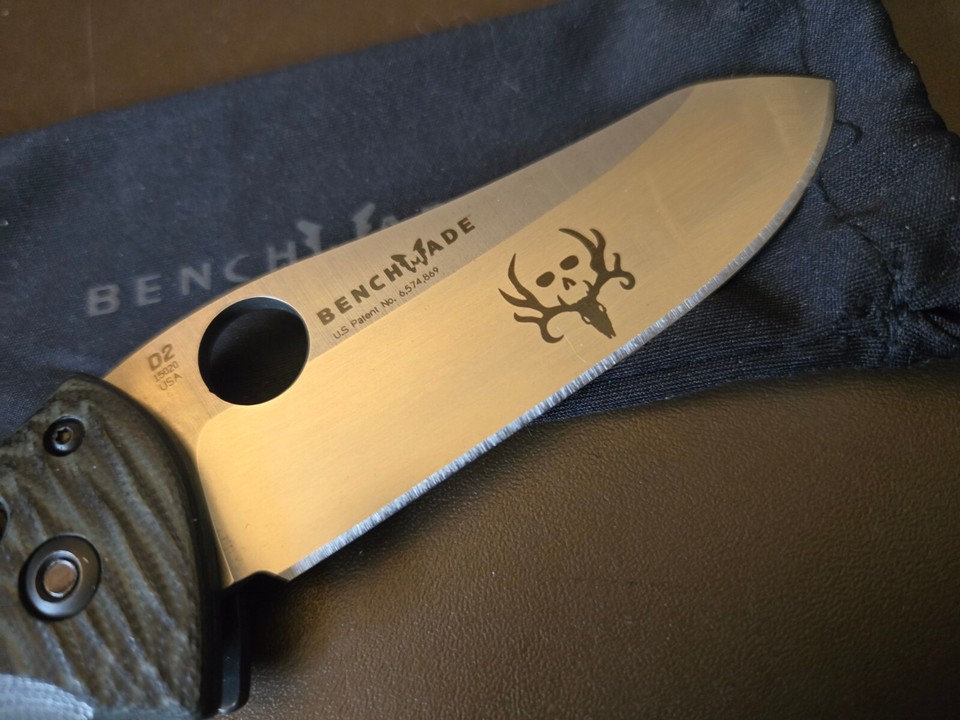 Benchmade Bone Collector 15020-1 Axis Folding Pocket Knife | eBay