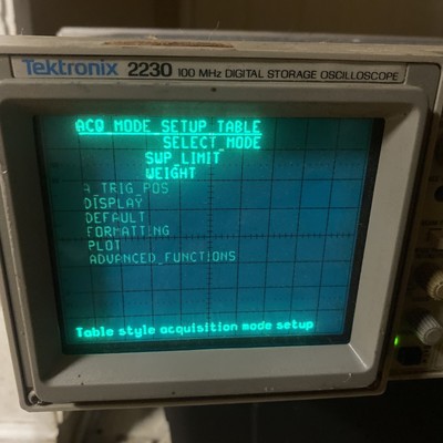 Tektronix 2230 Digital Oscilloscope 2 Channel 100 MHz Powers On See ...