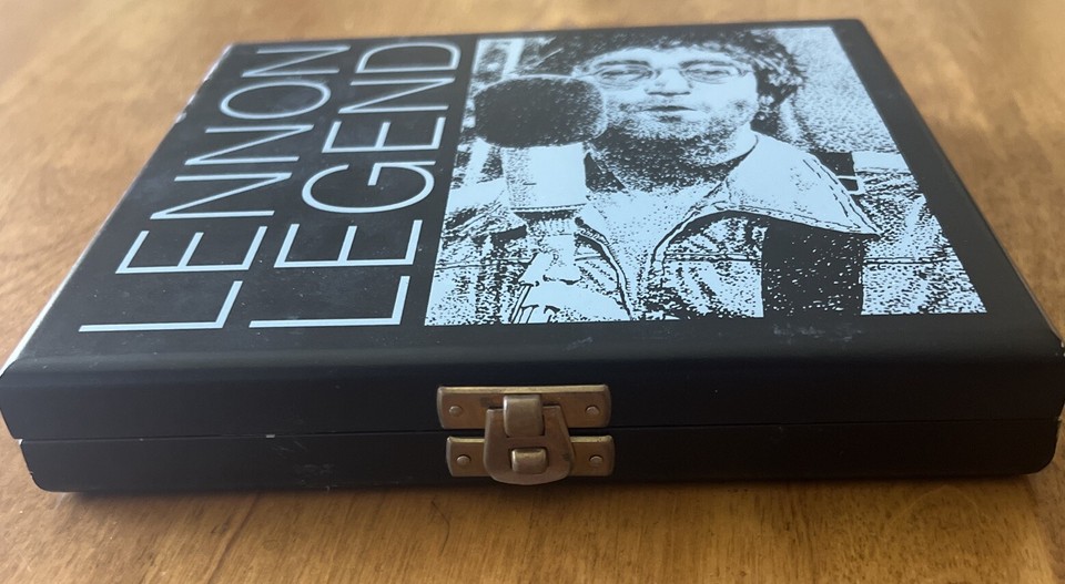 JOHN LENNON LEGEND 1997 RARE LTD#6 of 2000 CD BLACK BOX The Beatles ...