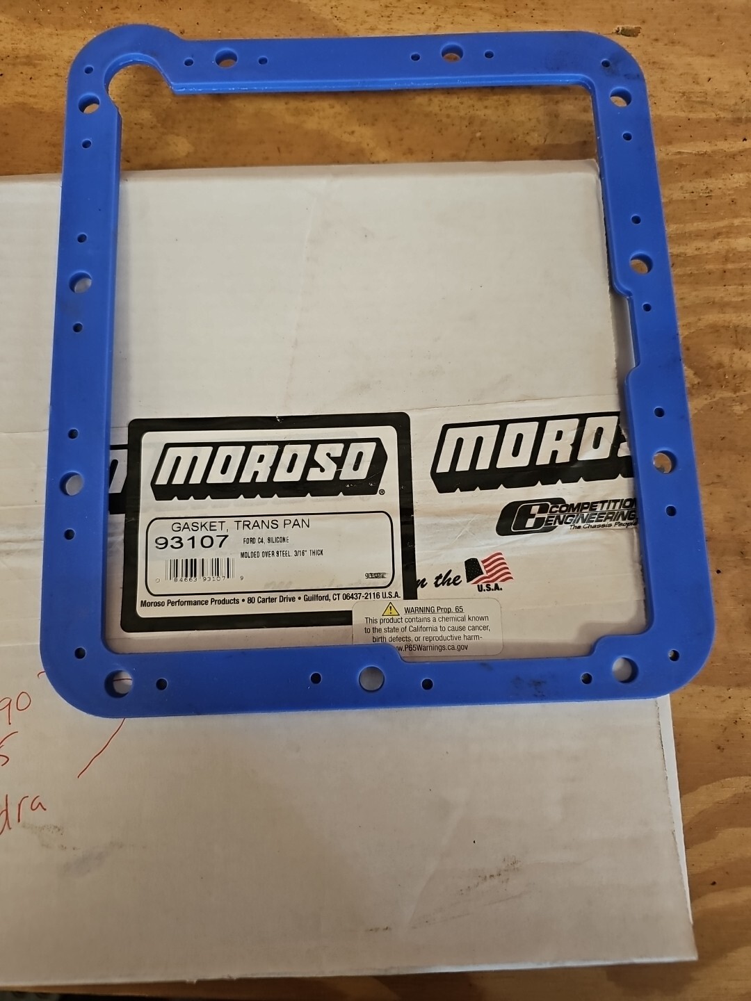 Moroso Transmission Pan Gasket Part Number 93107 | eBay