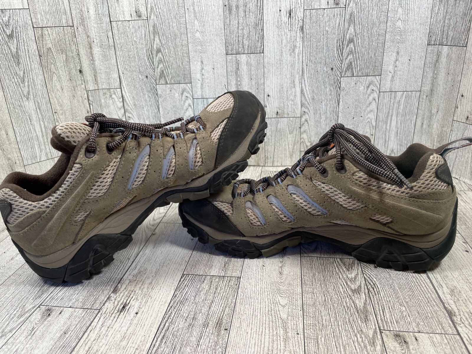 Merrell Moab Women's Hiking Shoes, Dusty Olive Trail Size 8.5 J88796 | eBay