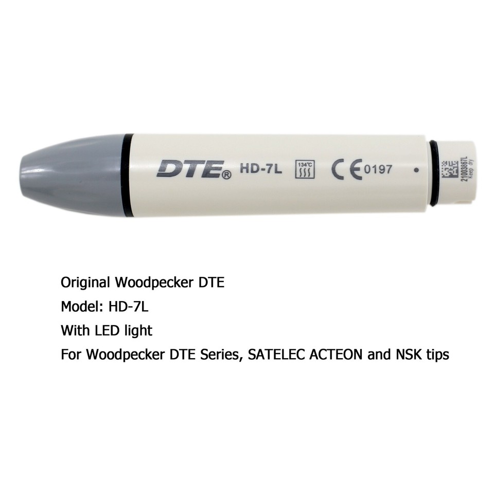 Woodpecker DTE Dental Ultrasonic Scaler Piezo Tips DTE-V2 V3 LED ...