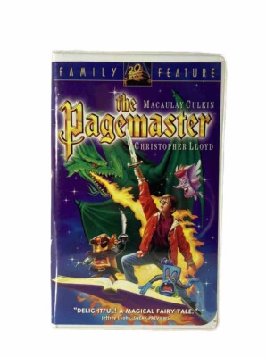 The Pagemaster (VHS, 1995, Clamshell) 86162864131| eBay