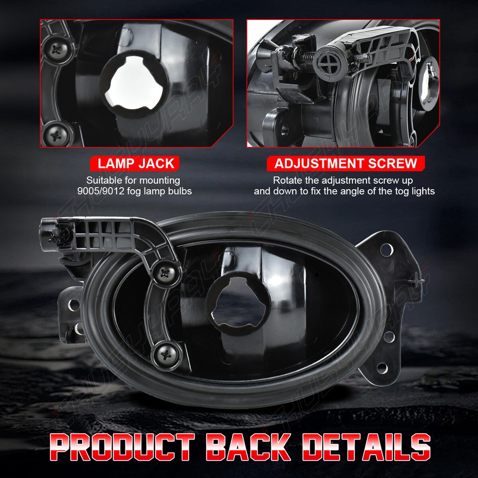 Pair LED Fog Light Lamp For Mercedes Benz W211 E320 E350 E550 2007 2008 ...