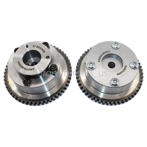 Intake Exhaust VVT Cam Sprocket 243702E000 243502E001 For Hyundai 1.8L ...