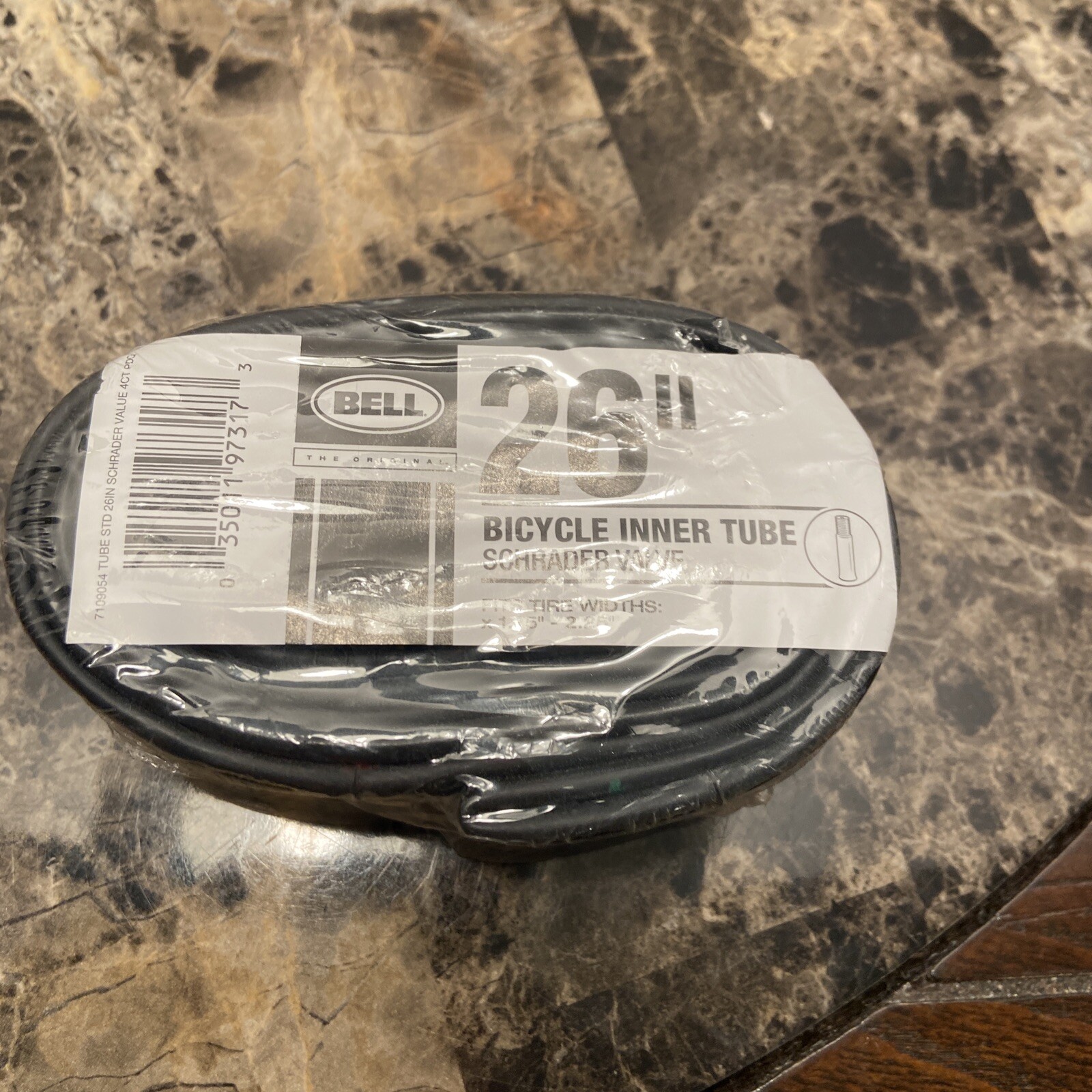 new BELL 26" Bicycle Inner Tube Fits Tire Widths x 1.75" - 2.25 ...