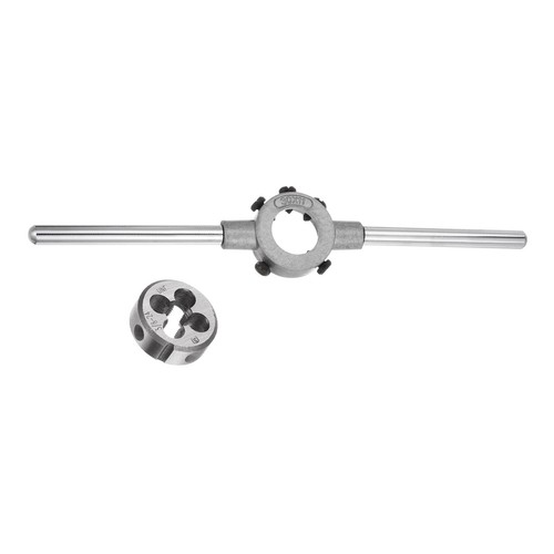 Die Handle Wrench Set 3/8-24 UNF Round Die 30mm Die Holder for Bolt ...