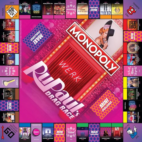 Monopoly RuPaul?s Drag Race | Officially Licensed Collectible Board ...