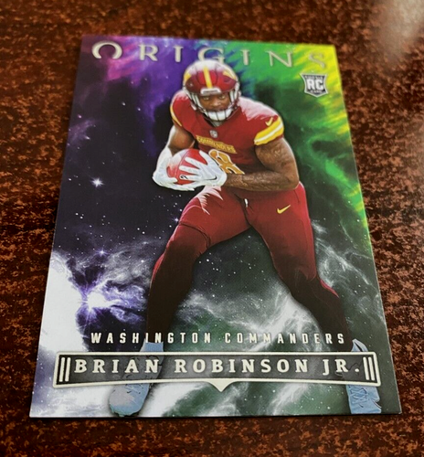 2022 Panini Origins BRIAN ROBINSON Jr. Rookie Card RC #124 WASHINGTON ...