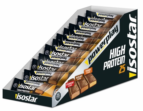 Isostar High Protein 25 Bar Box 30 Bars 35g *3 Varieties / Also Mixable ...