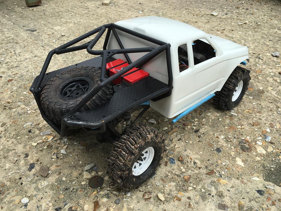 Axial Honcho Style Body Shell Scaler Crawler Cab 1:10 Body ABS Plastic ...