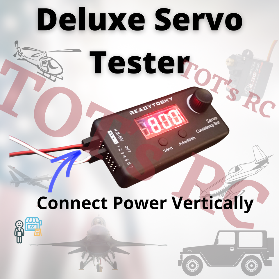 Digital Servo Tester / ESC Consistency Tester for RC Helicopter ...