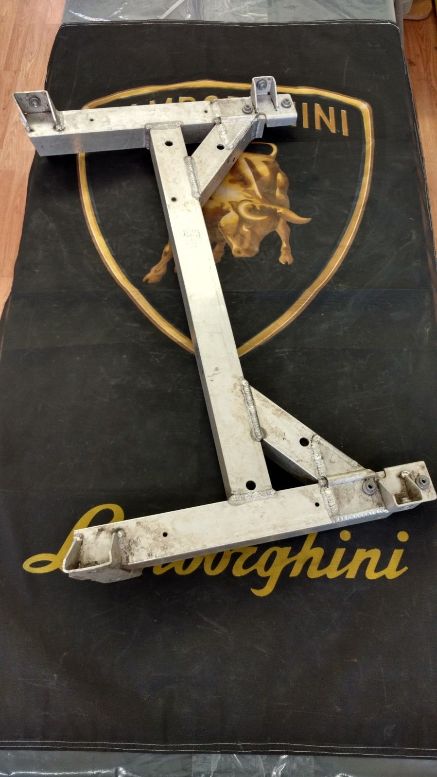 LAMBORGHINI GALLARDO LP550 560 570 SPYDER REAR SIDE MEMBER FRAME OEM ...