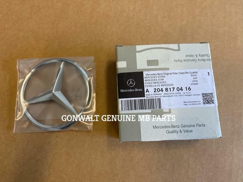 Mercedes Benz Genuine OE 2048170416 Factory Trunk Star Mount Emblem ...