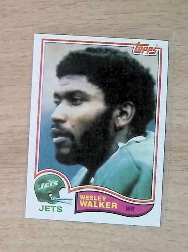 WESLEY WALKER 1982 Topps Football #183 BUY ANY 2 ITEMS FOR 50% OFF ...