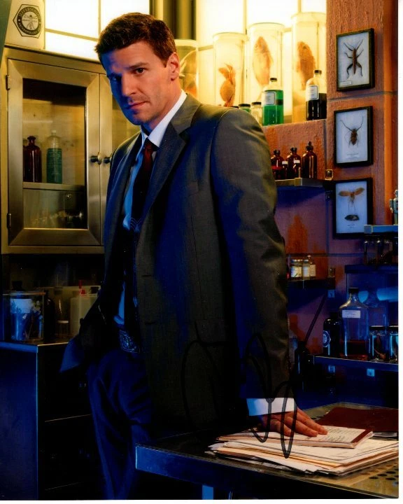 David Boreanaz Booth