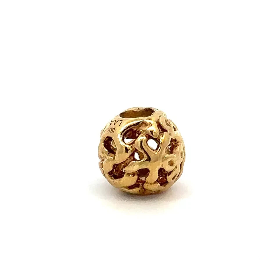 Authentic Trollbeads 18K Gold 21266 Unity Bead Retired Retail $899 | eBay