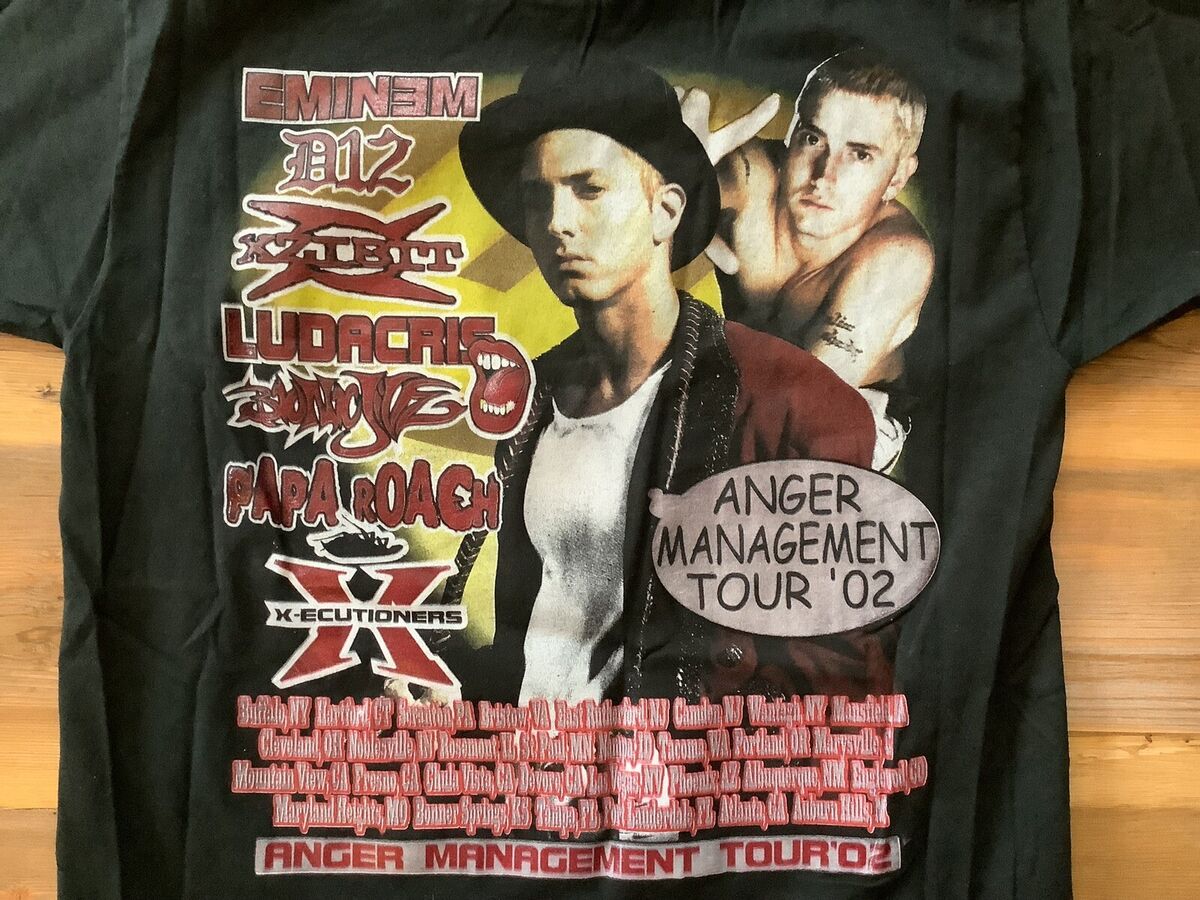 Vintage Eminem Anger Management 2002 concert tour promo Vintage Eminem Anger Management 2002 concert tour promo