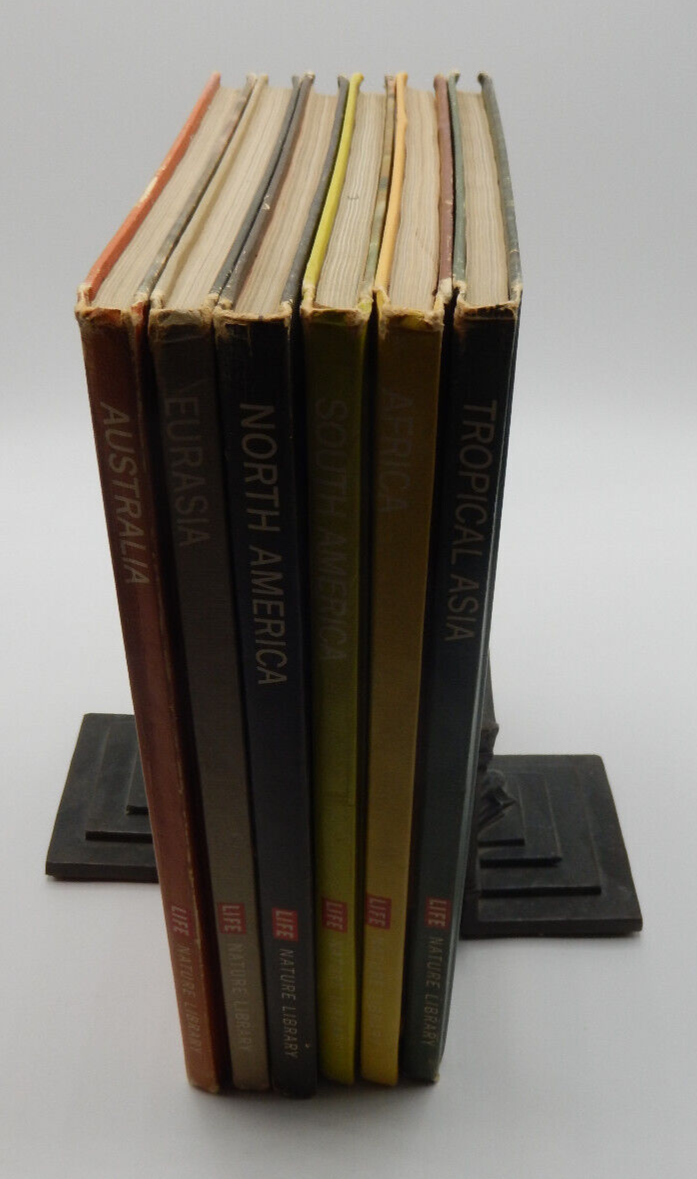 Set of 6 Life Nature Library Books 1970s Australia Eurasia Africa ...