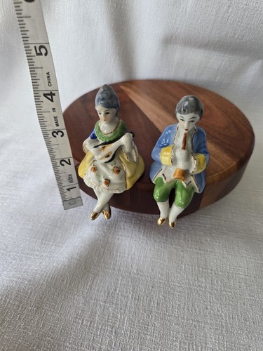 Vintage Small Shelf Sitters Made in Occupied Japan Colonial Couple ...