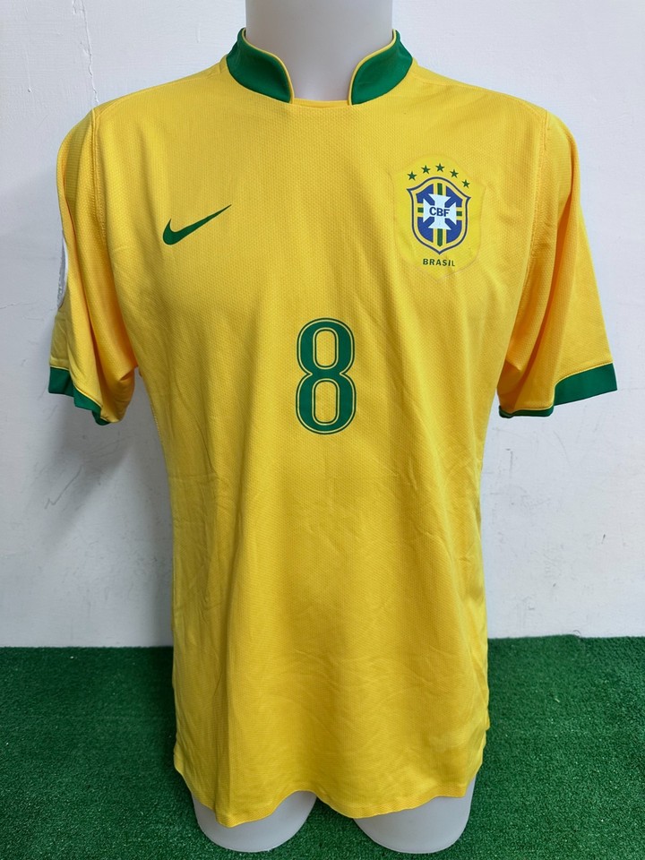 Brazil Jersey Kaka Match Worn Issue World Cup 2006 Shirt Camiseta COA ...