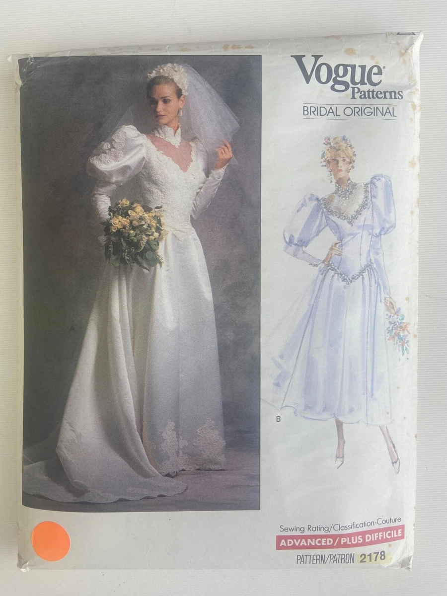 Vogue Patterns Wedding Gown