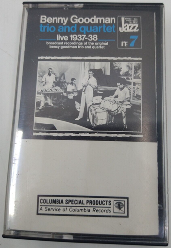 BENNY GOODMAN TRIO AND QUARTET LIVE 1937-38 VNTG CASSETTE *JAZZ | eBay