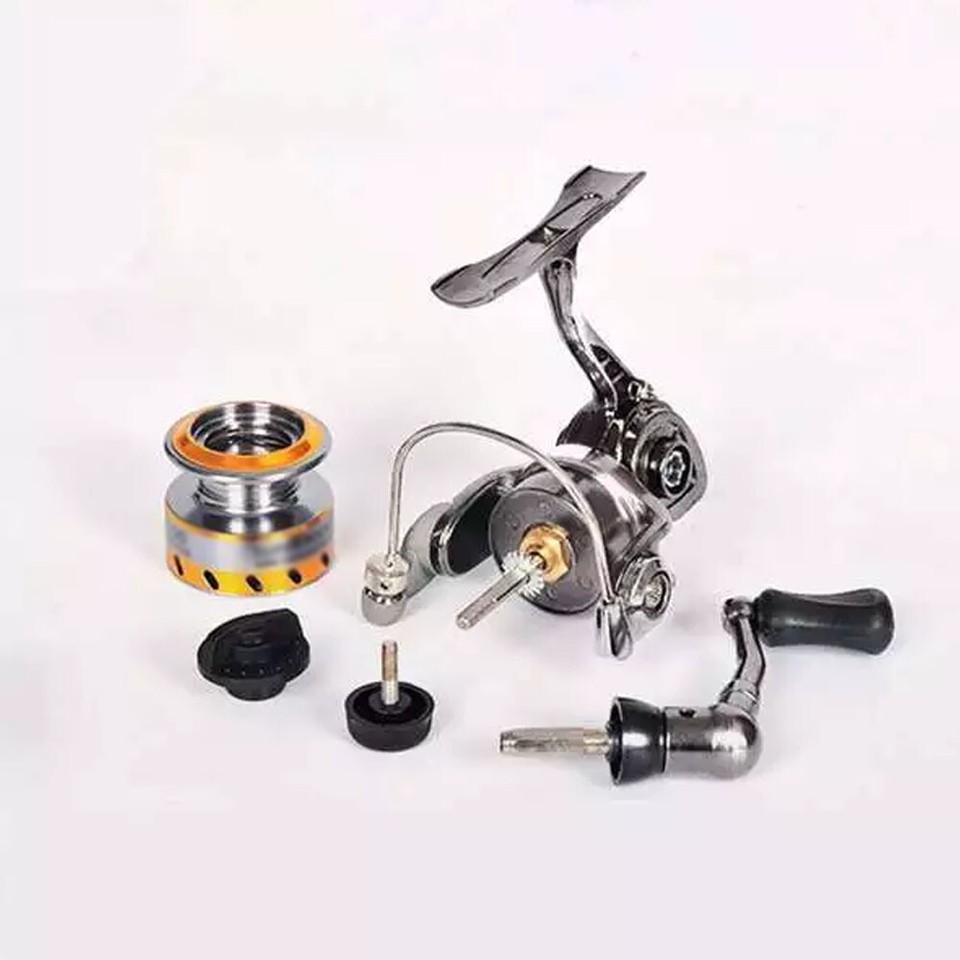 Full Metal Mini Power Small Spinning Reels Carp Raft Fishing Wheel Fish ...