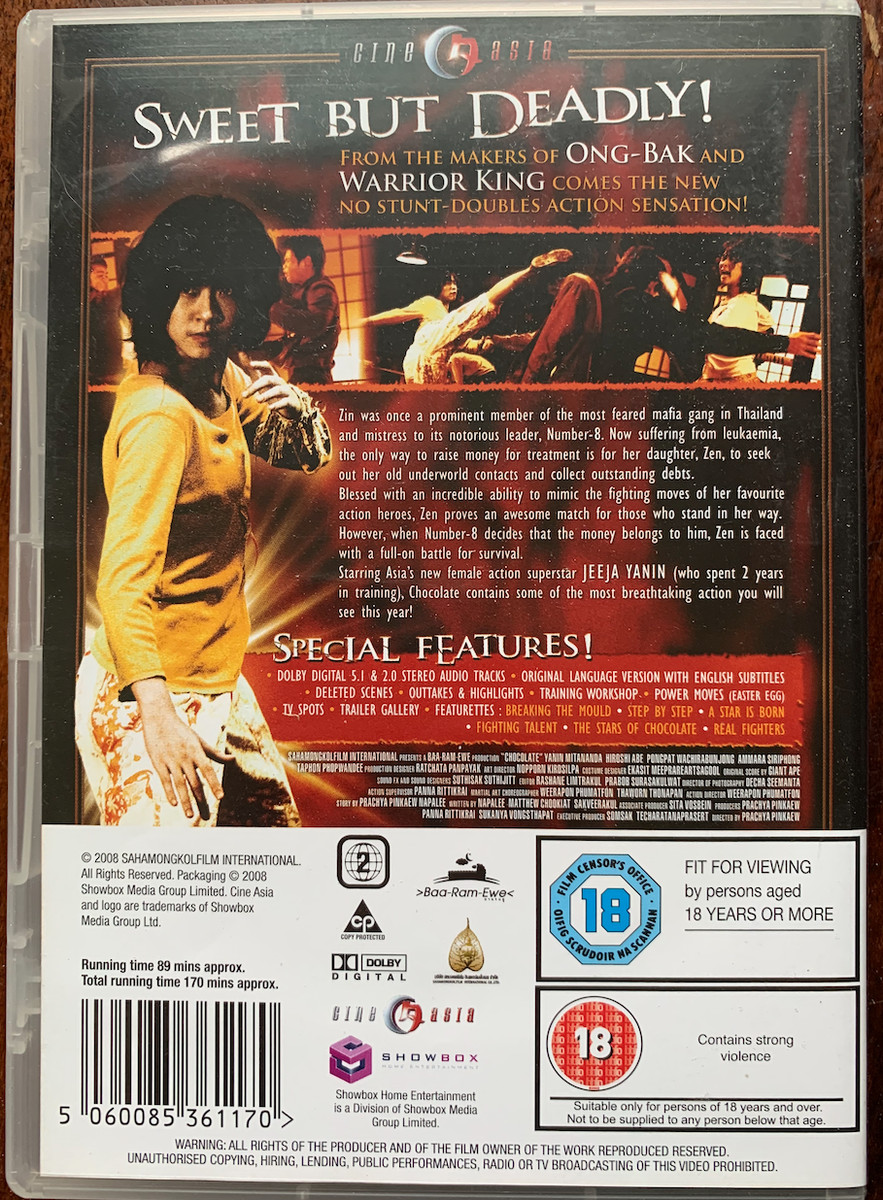 Chocolate Movie Dvd