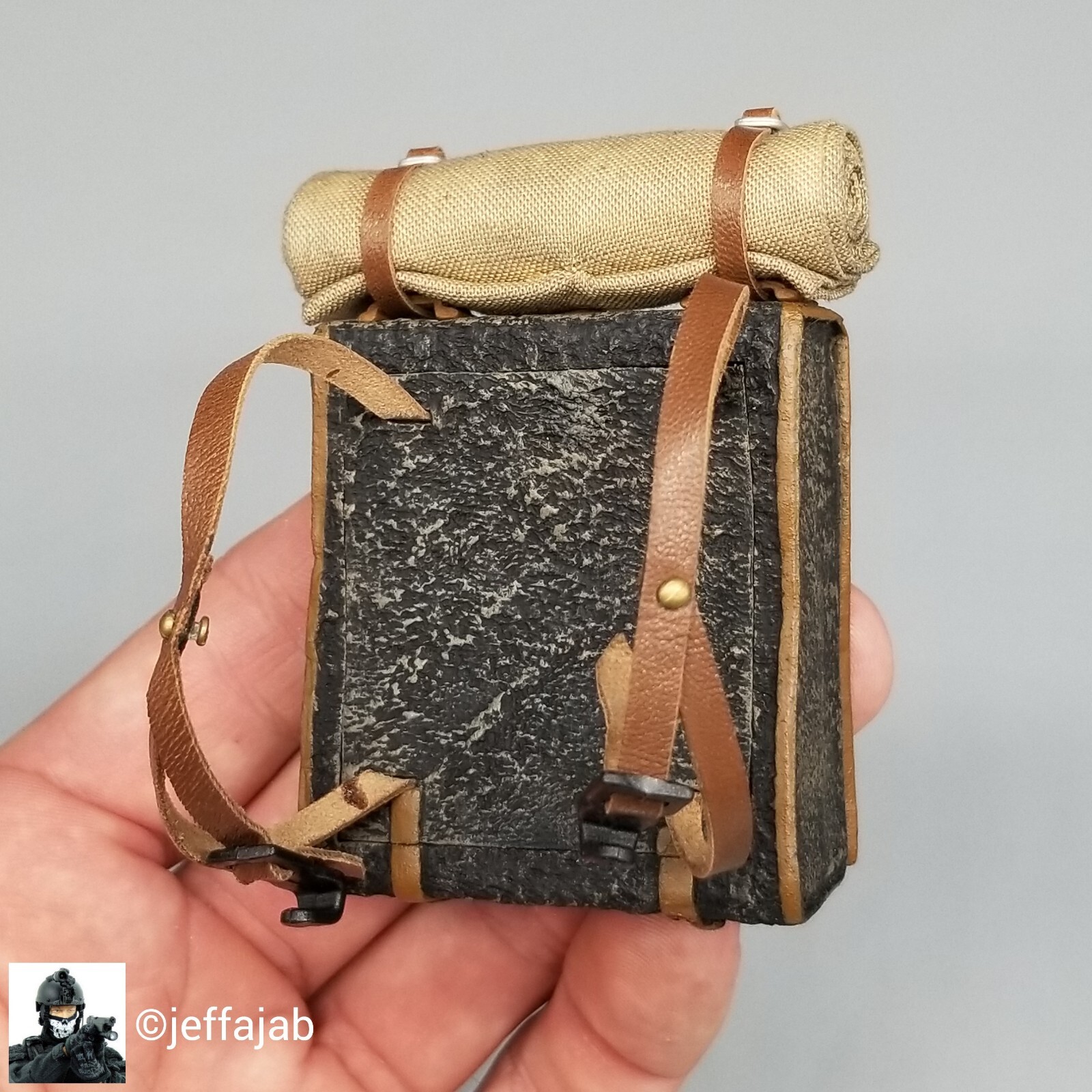 1:6 Sideshow Civil War Union Berdan Sharpshooter Knapsack Backpack #2 ...