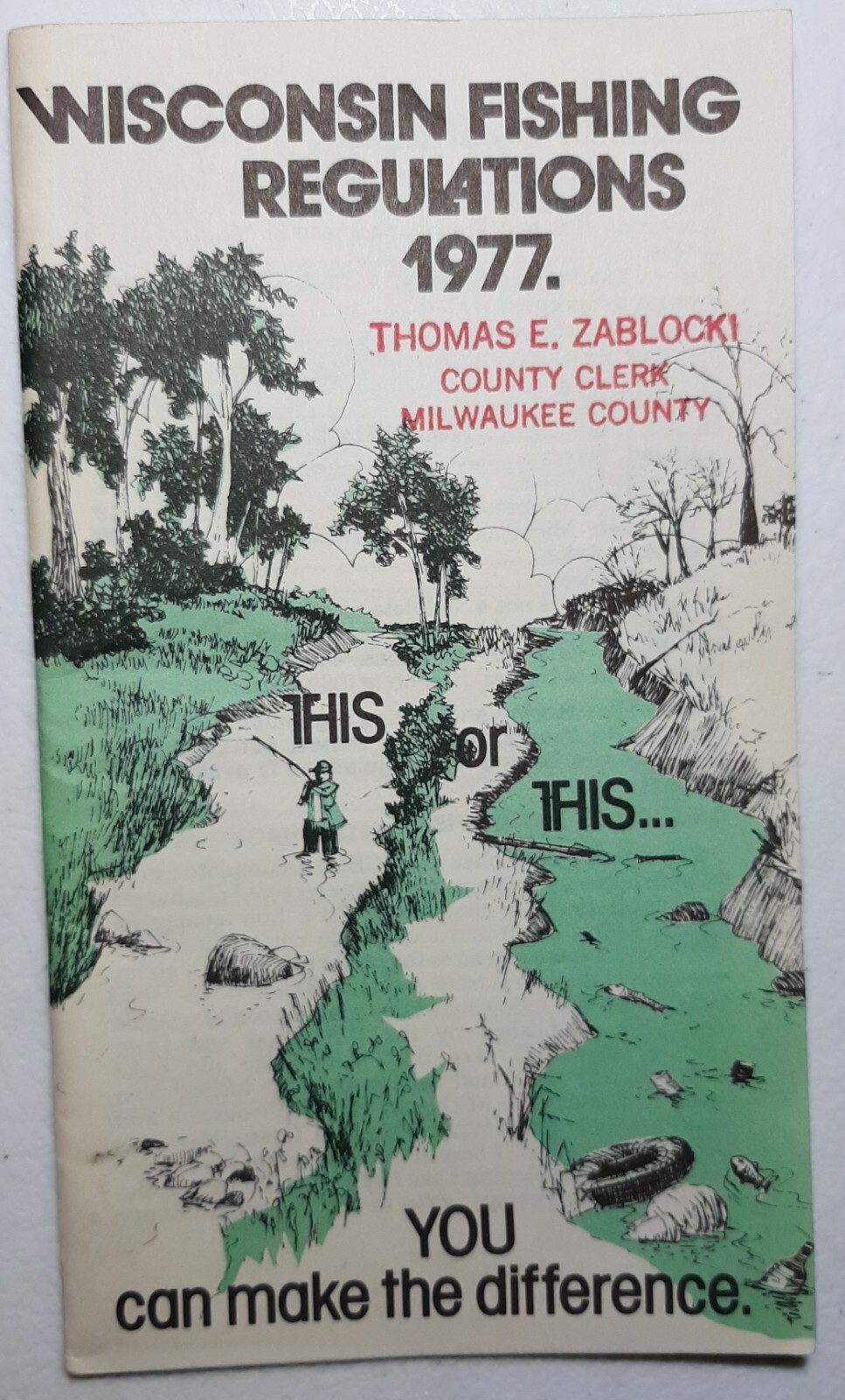 1977 Wisconsin Fishing Regulations Department of Natural Resources ...