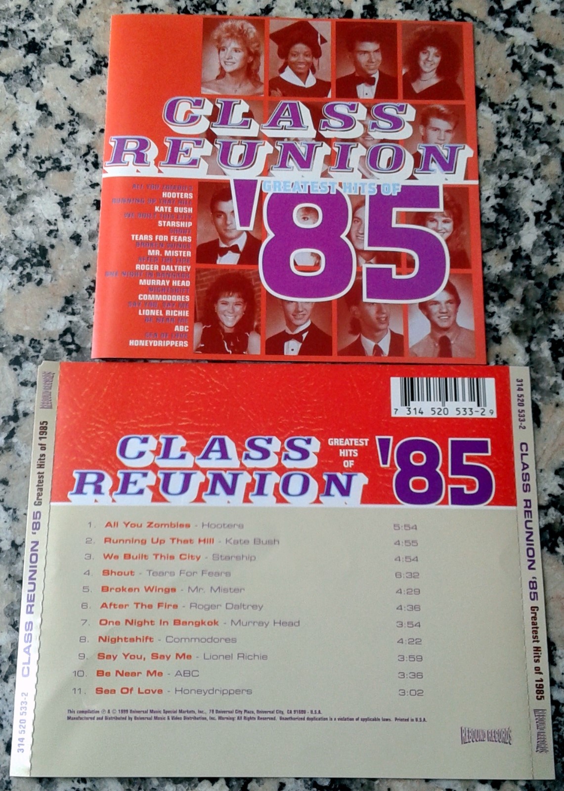 Class Reunion 1985 RARE CD Murray Head Roger Daltrey Kate Bush ...