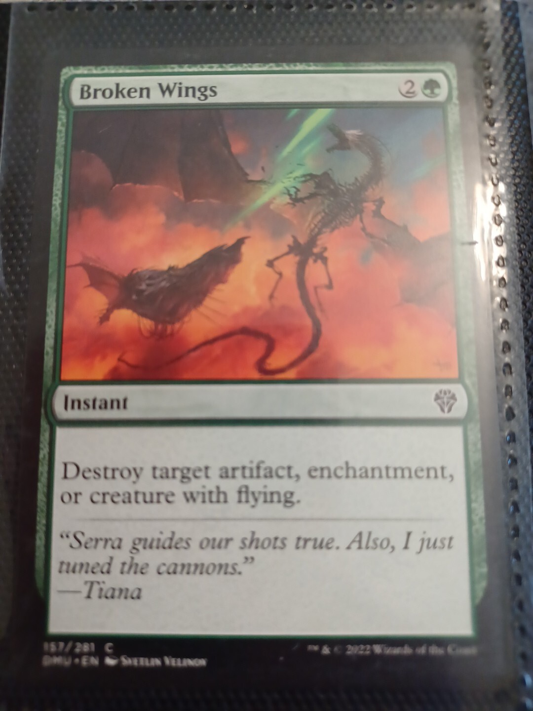 MTG Broken Wings - DMU Dominaria United NM | eBay