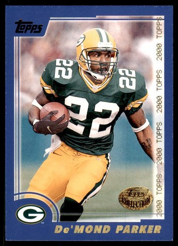 2000 TOPPS COLLECTION DE'MOND PARKER GREEN BAY PACKERS #28 | eBay