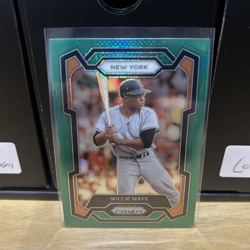 2024 Panini Prizm Baseball Willie Mays Green Prizm! San Francisco ...