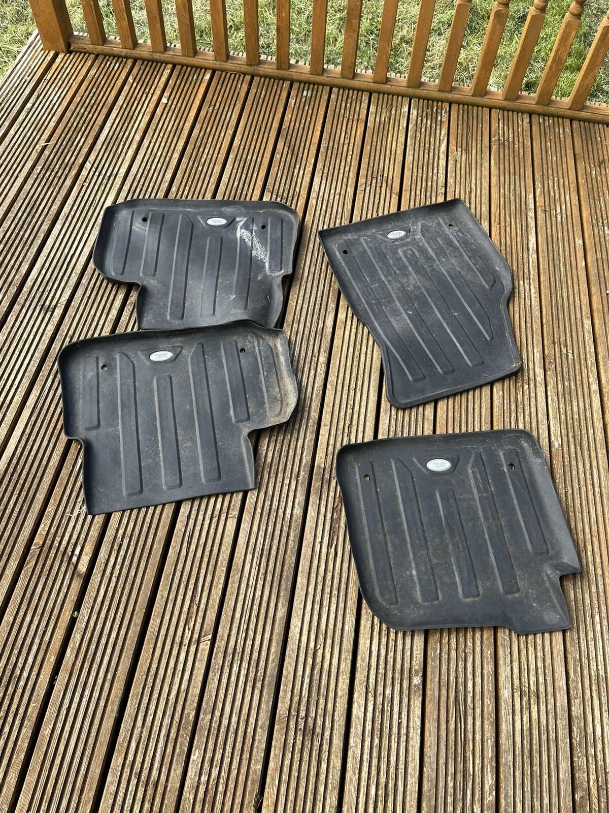 Genuine Land Rover Discovery Sport Rubber Floor Mats Manual Vplcs05 for ...