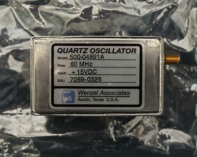 Crystals & Oscillators - Wenzel 500