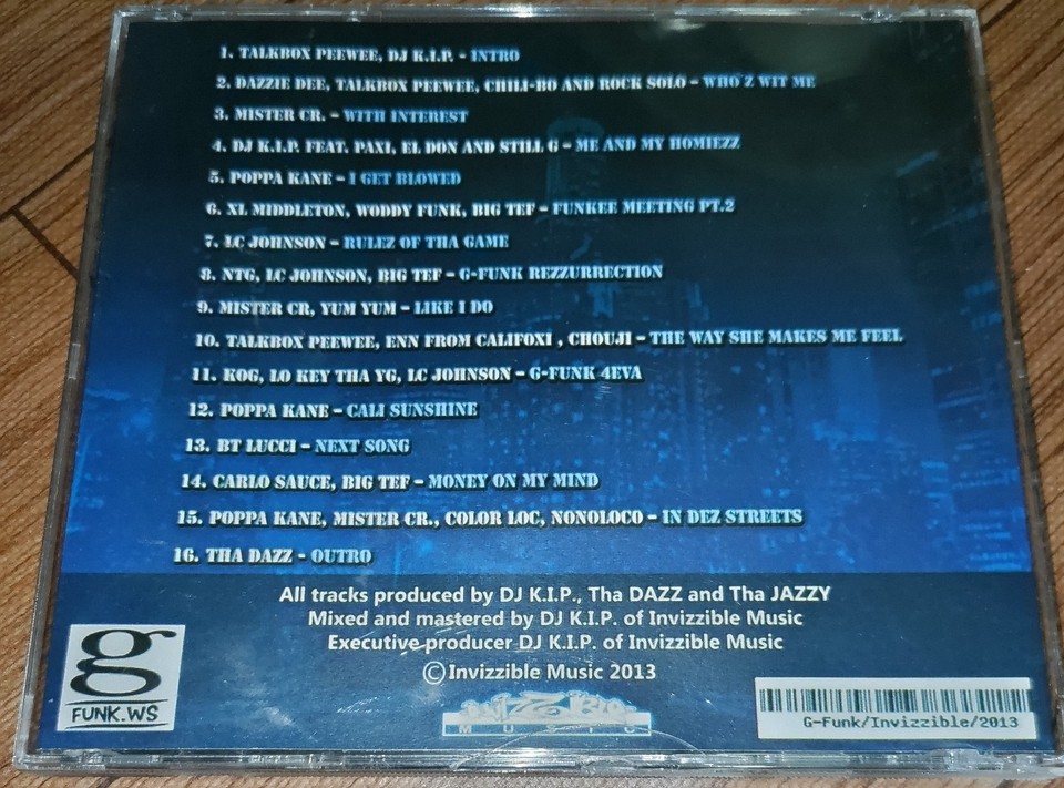 VA - G funk rezzurrection OOP rare gangsta cd album rap | eBay