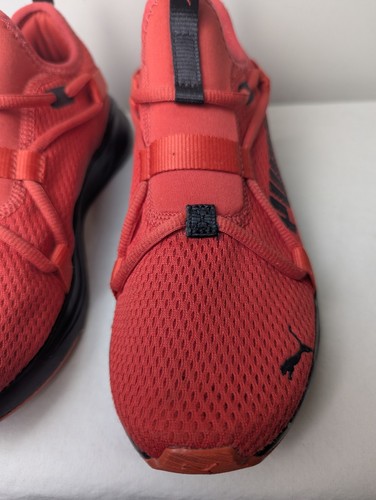 Boy’s Size 7 Puma Softrite Rift Running Sneakers Bold Red Speckled Sole ...