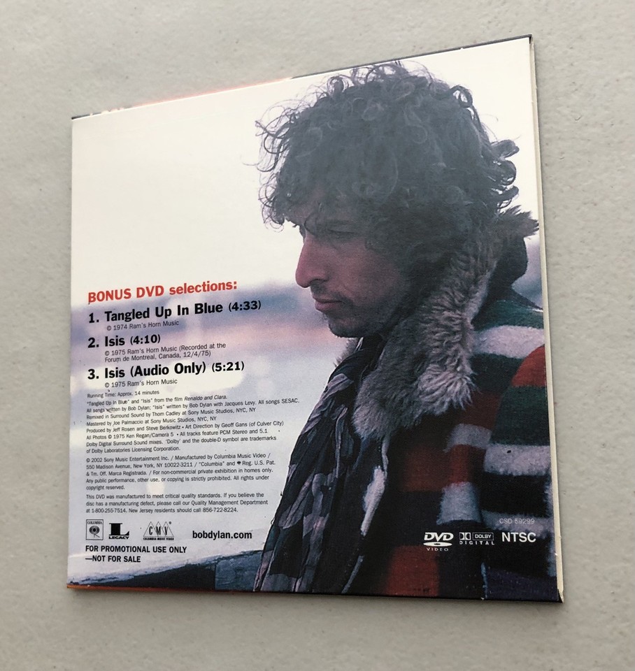 Bob Dylan - Vol. 5 : Live 1975 - The Rolling Thunder Revue 2002 2-CD & Bonus DVD | eBay