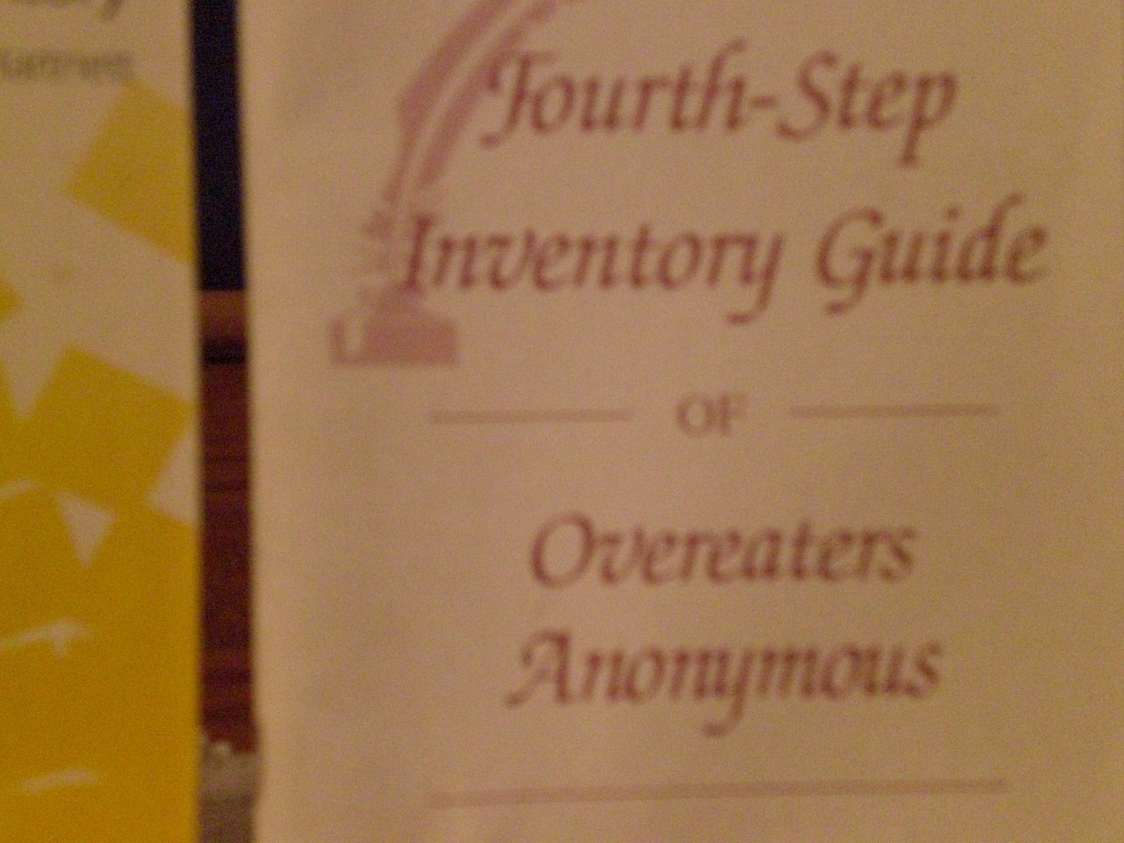 LOT OF TWO FOURTH STEP GUIDES/OVEREATERS/AA/HAZELDEN BOOKS | eBay