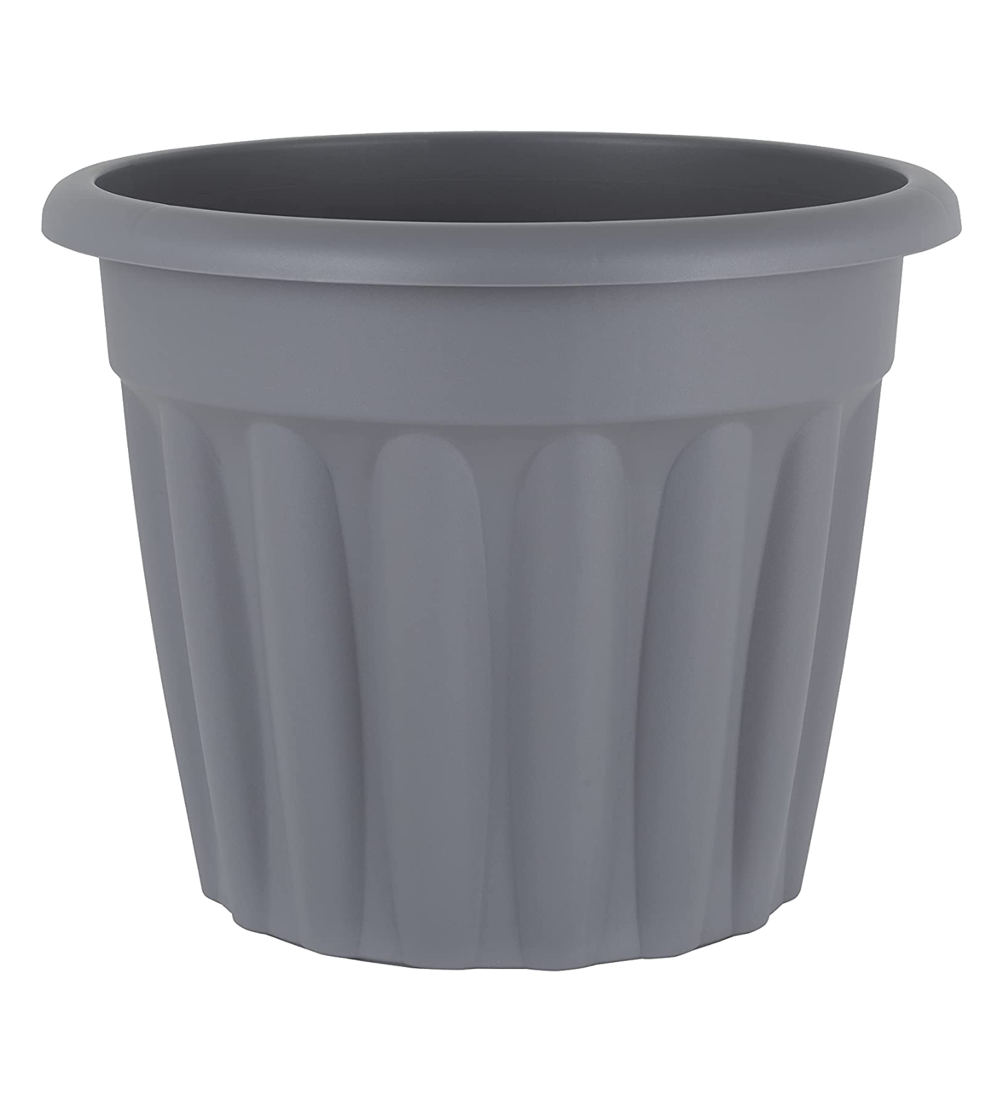 Round Plastic Planter 25 33 40 50 60cm Flower Pots Indoor Outdoor ...